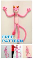 Amigurumi Pink Panther Free Crochet Pattern - En.amigurumitariflerim.com