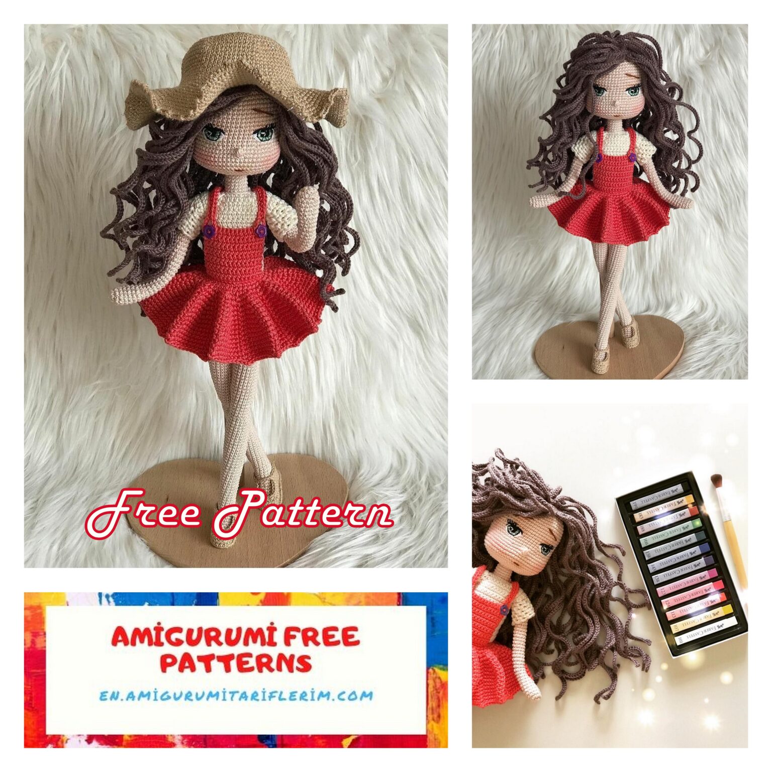 Amigurumi Rima Doll Free Pattern - En.amigurumitariflerim.com