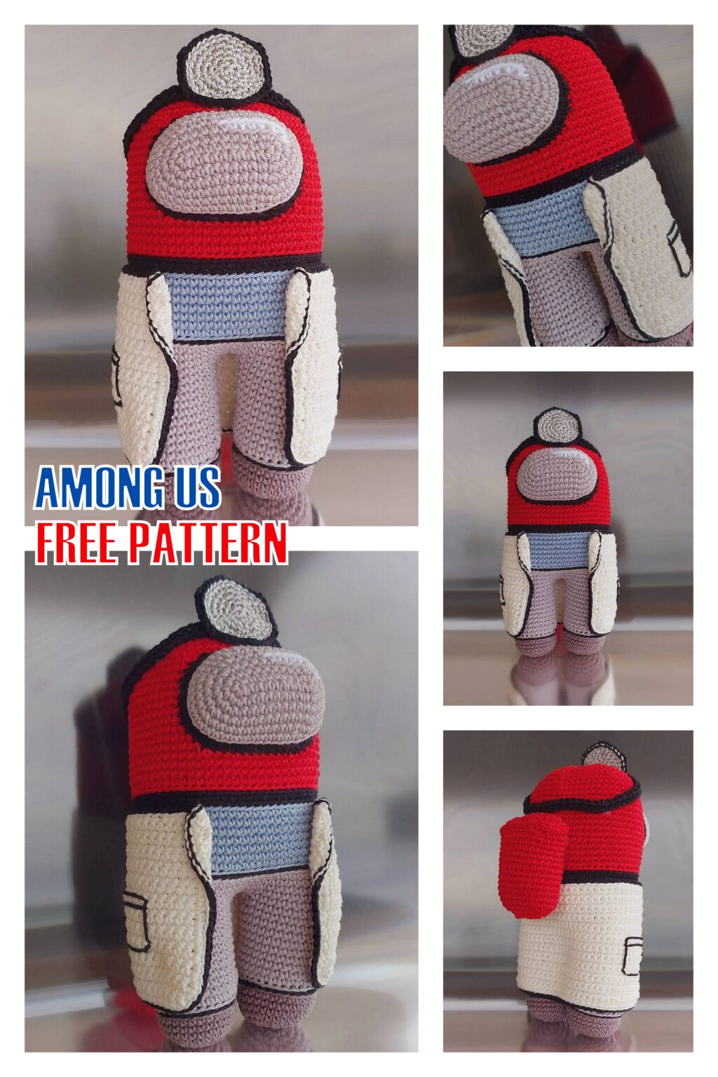 Among Us Amigurumi Free Pattern - En.amigurumitariflerim.com