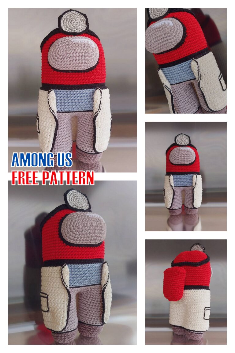 Among Us Amigurumi Free Pattern - En.amigurumitariflerim.com