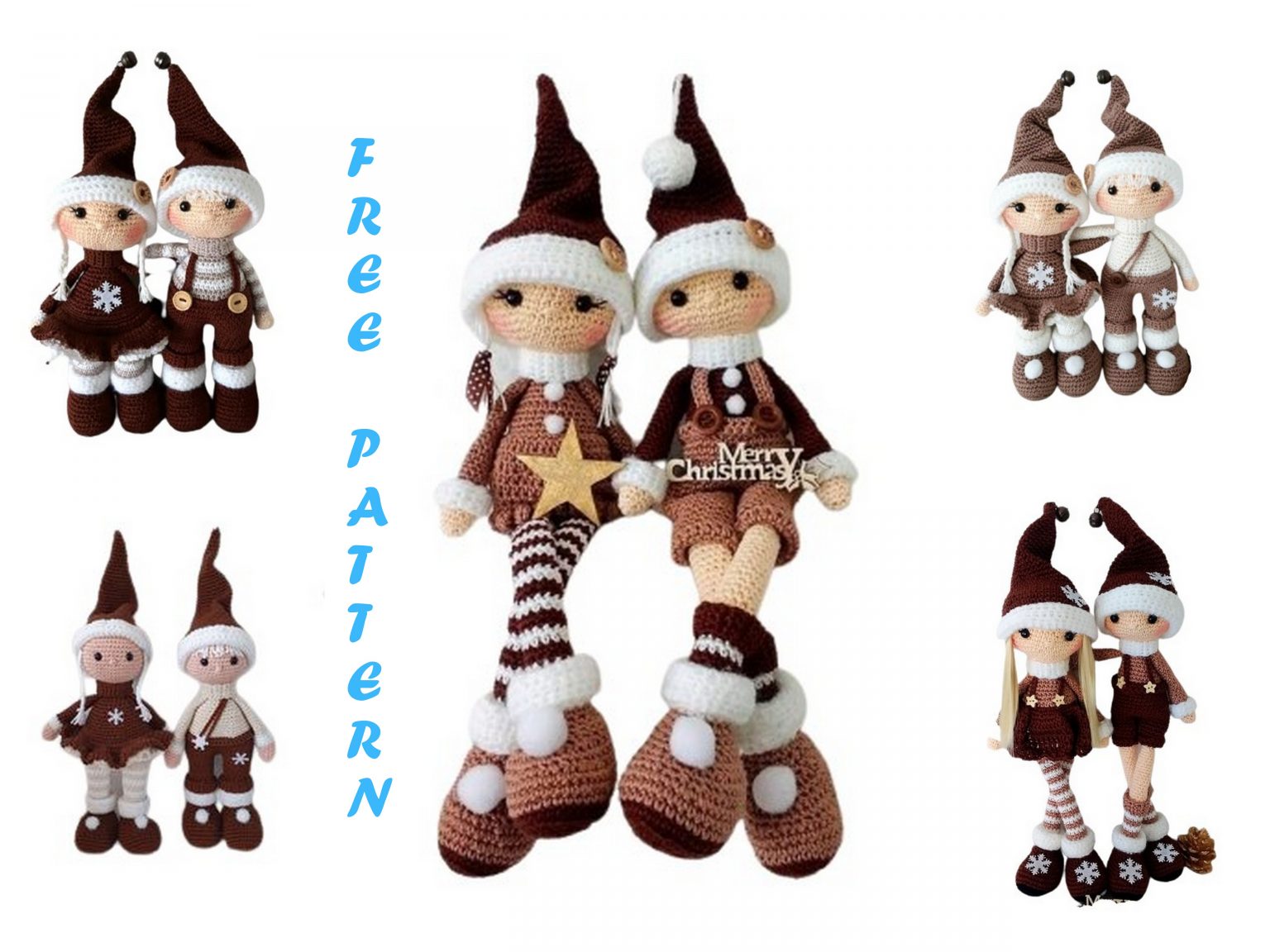 Christmas Elf Amigurumi Free Crochet Pattern - En.amigurumitariflerim.com