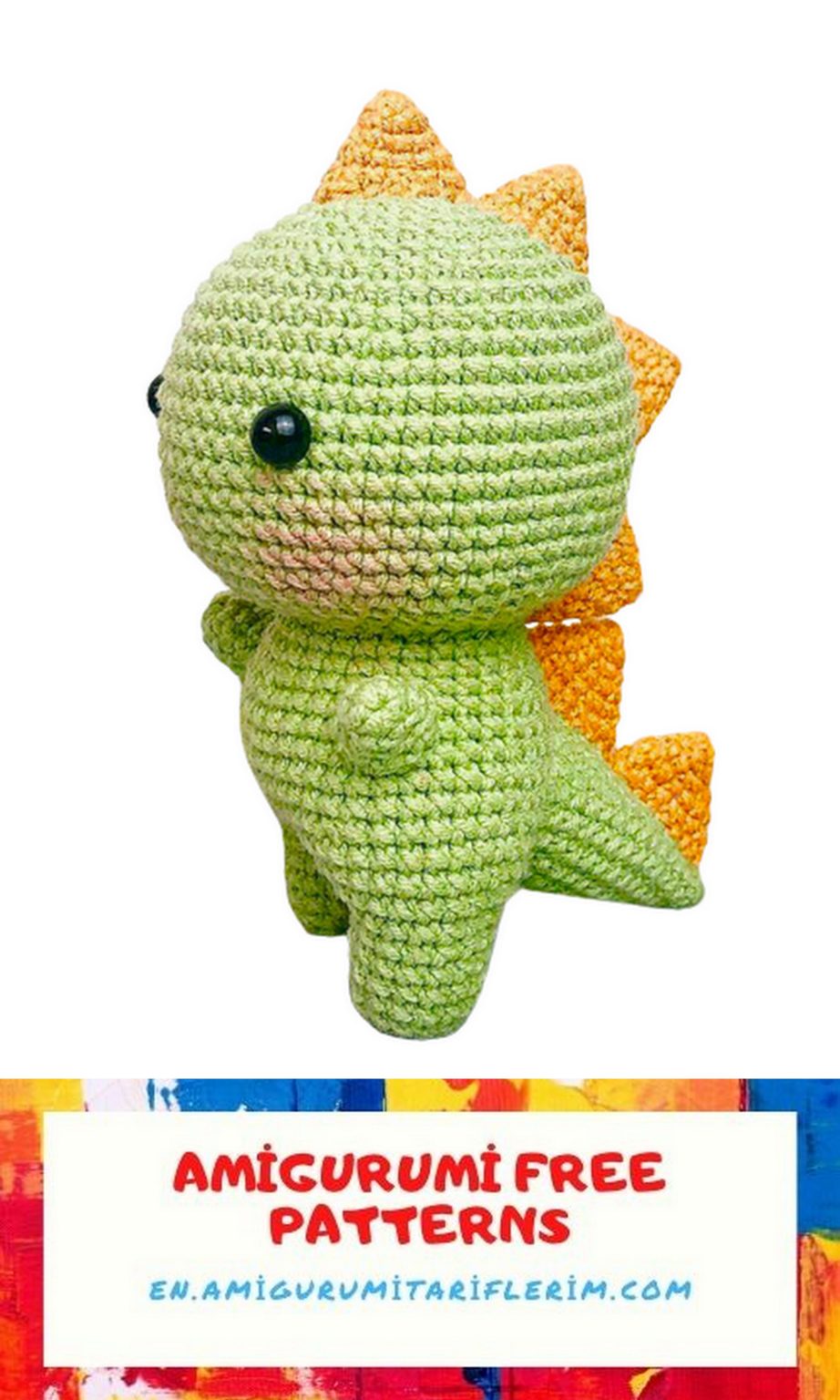 Create Your Own Dinosaur Oscar Amigurumi - Free Crochet Pattern - En ...