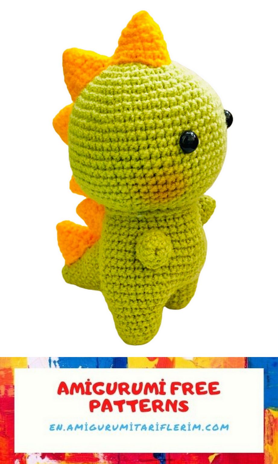 Create Your Own Dinosaur Oscar Amigurumi - Free Crochet Pattern - En ...