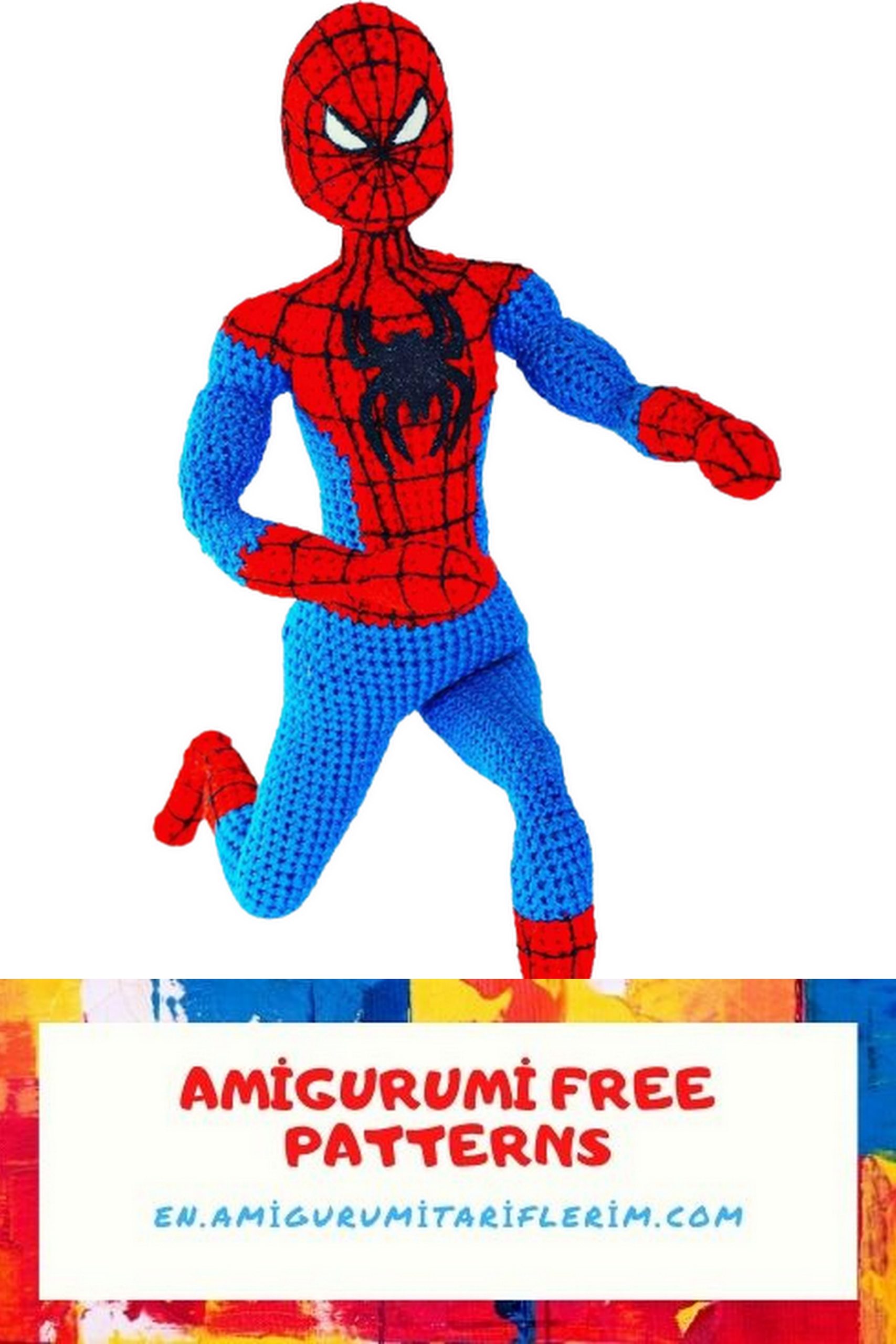Free Spiderman Amigurumi Pattern for Marvel Fans – Crochet Your Hero ...