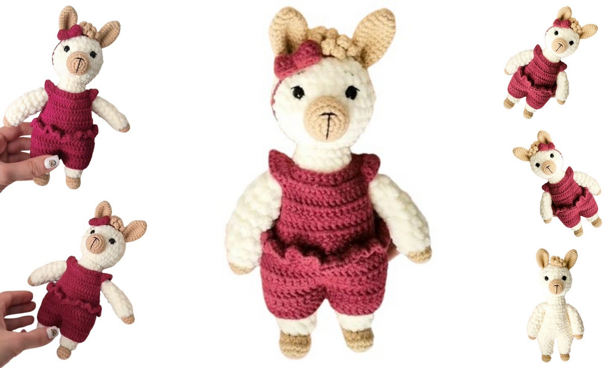Adorable Llama Amigurumi Free Pattern: Crochet Your Own Cuddly ...